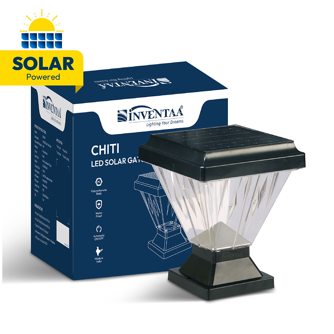Shop Chiti LED Solar Gate Light Online At Best Price India | Inventaa
