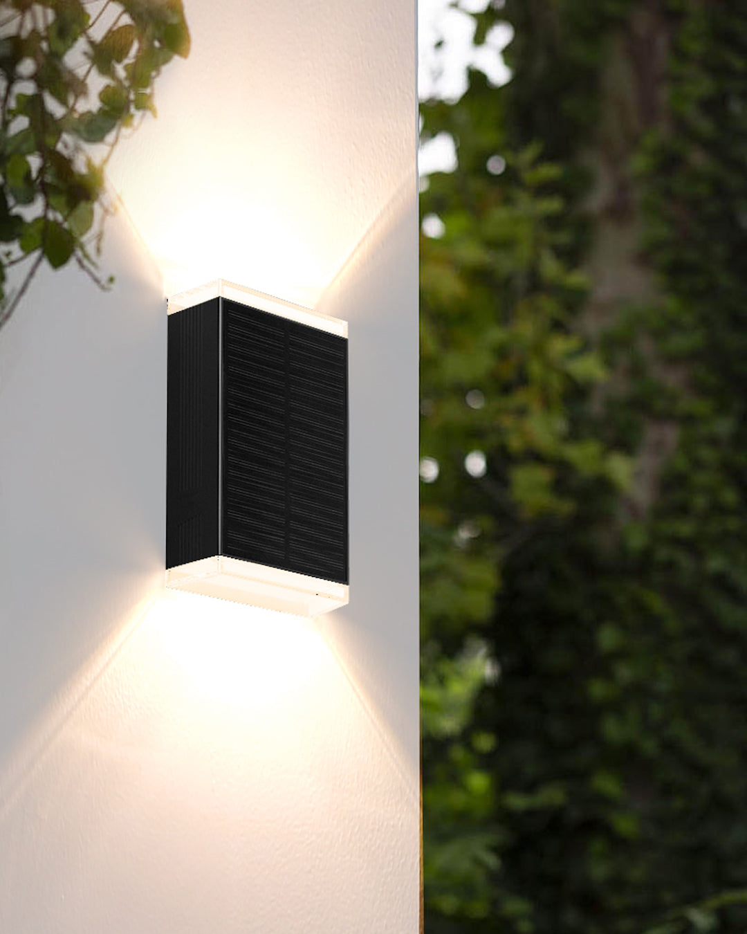 Nyla Solar Wall Light – Modern LED Solar Powered Wall Lights for Outdo